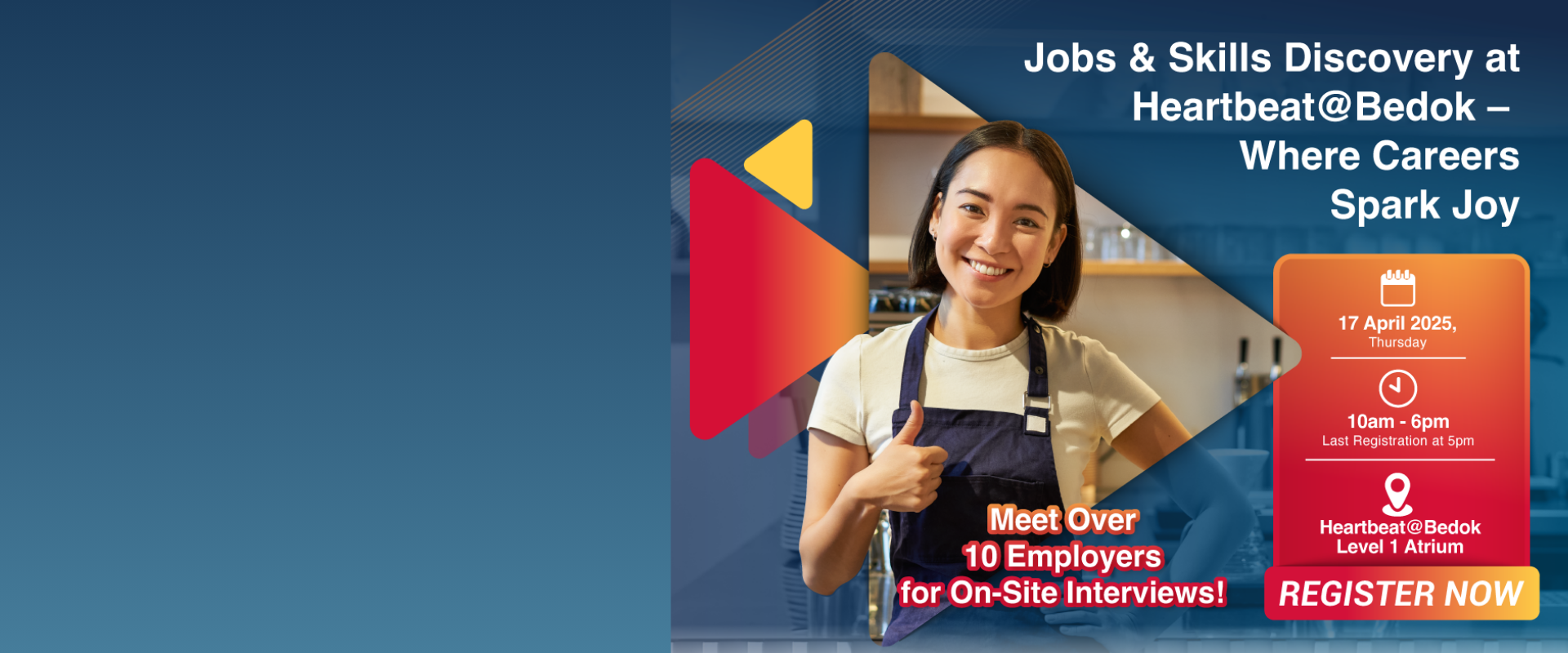 e2i | e2i Jobs & Skills Discovery at Heartbeat@Bedok 2025 - Where Careers Spark Joy