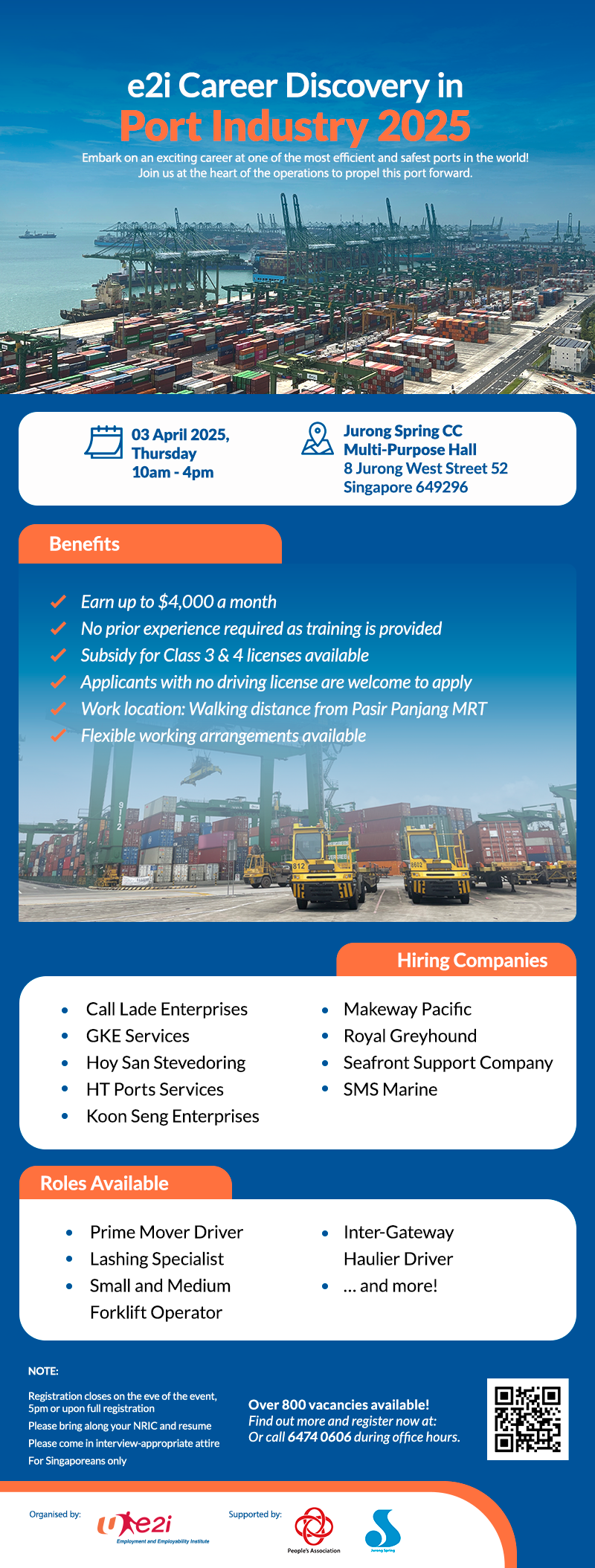 e2i | e2i Career Discovery in Port Industry 2025